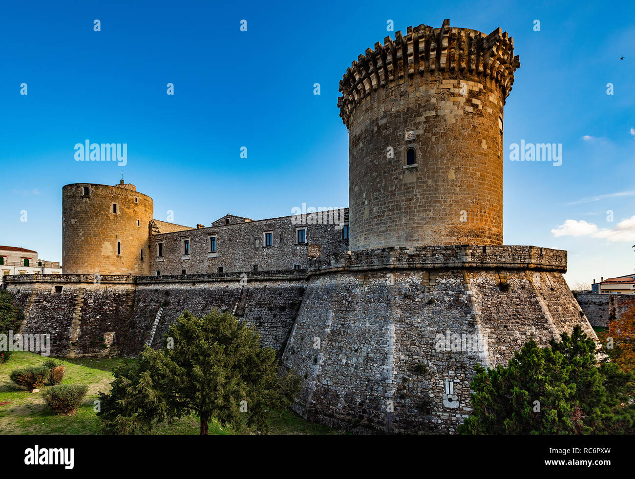 Italy Basilicata Venosa ducal castle of the Balzo Stock Photo - Alamy