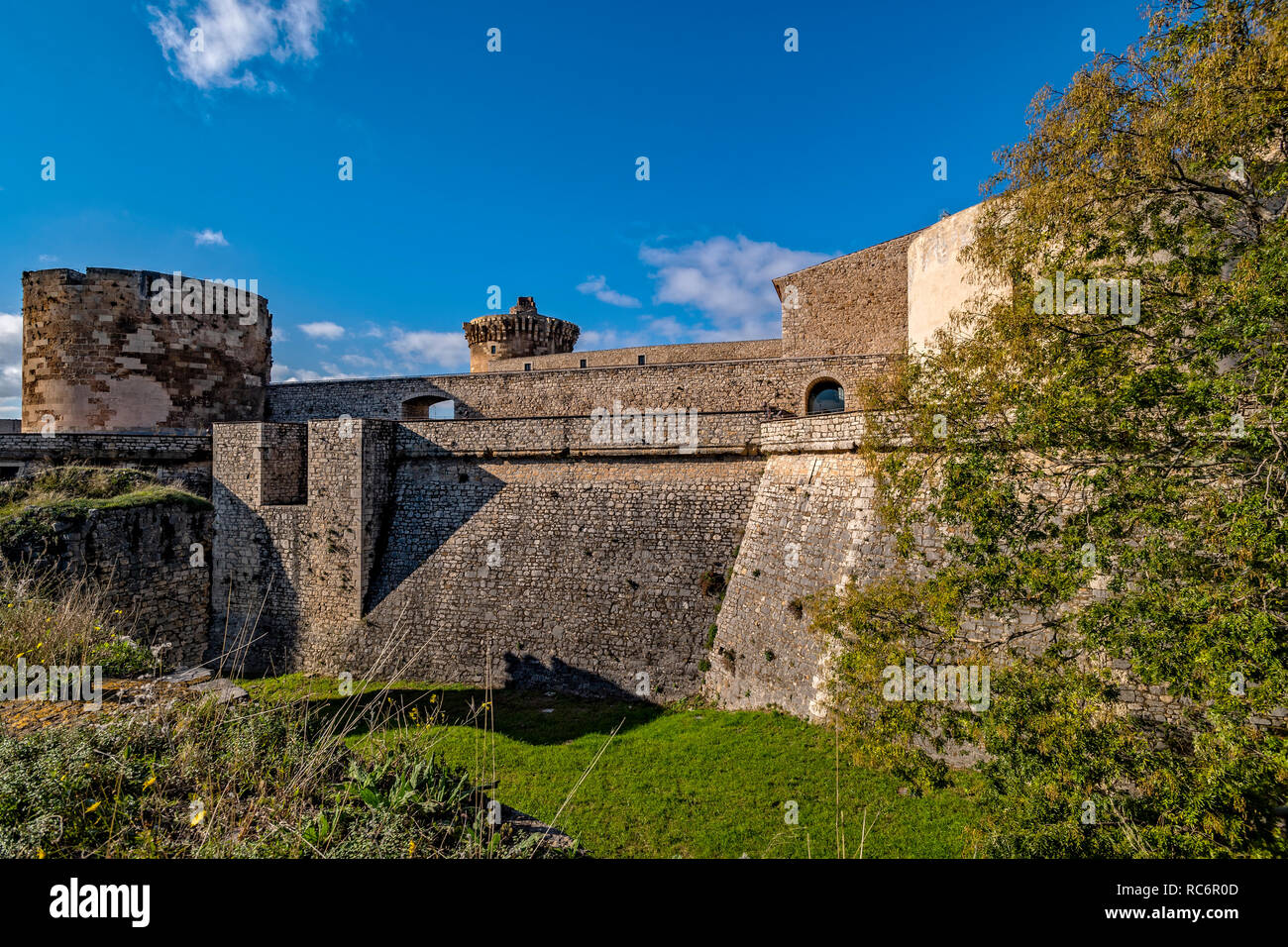 Italy Basilicata Venosa ducal castle of the Balzo Stock Photo - Alamy