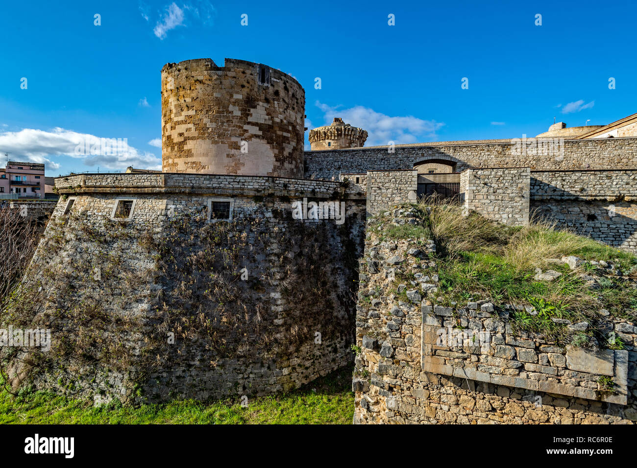 Italy Basilicata Venosa ducal castle of the Balzo Stock Photo - Alamy