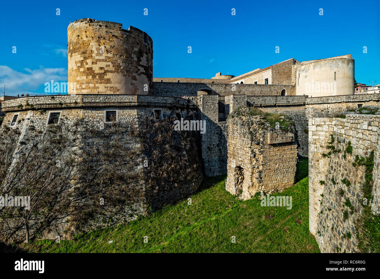 Italy Basilicata Venosa ducal castle of the Balzo Stock Photo - Alamy