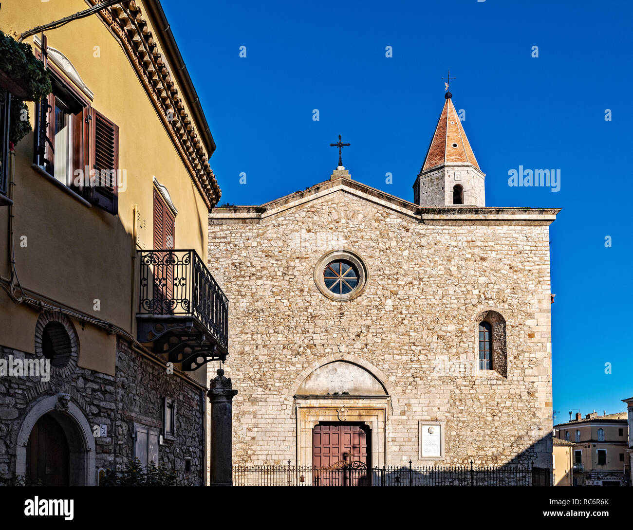 Italy Basilicata Venosa Cathedral Stock Photo - Alamy