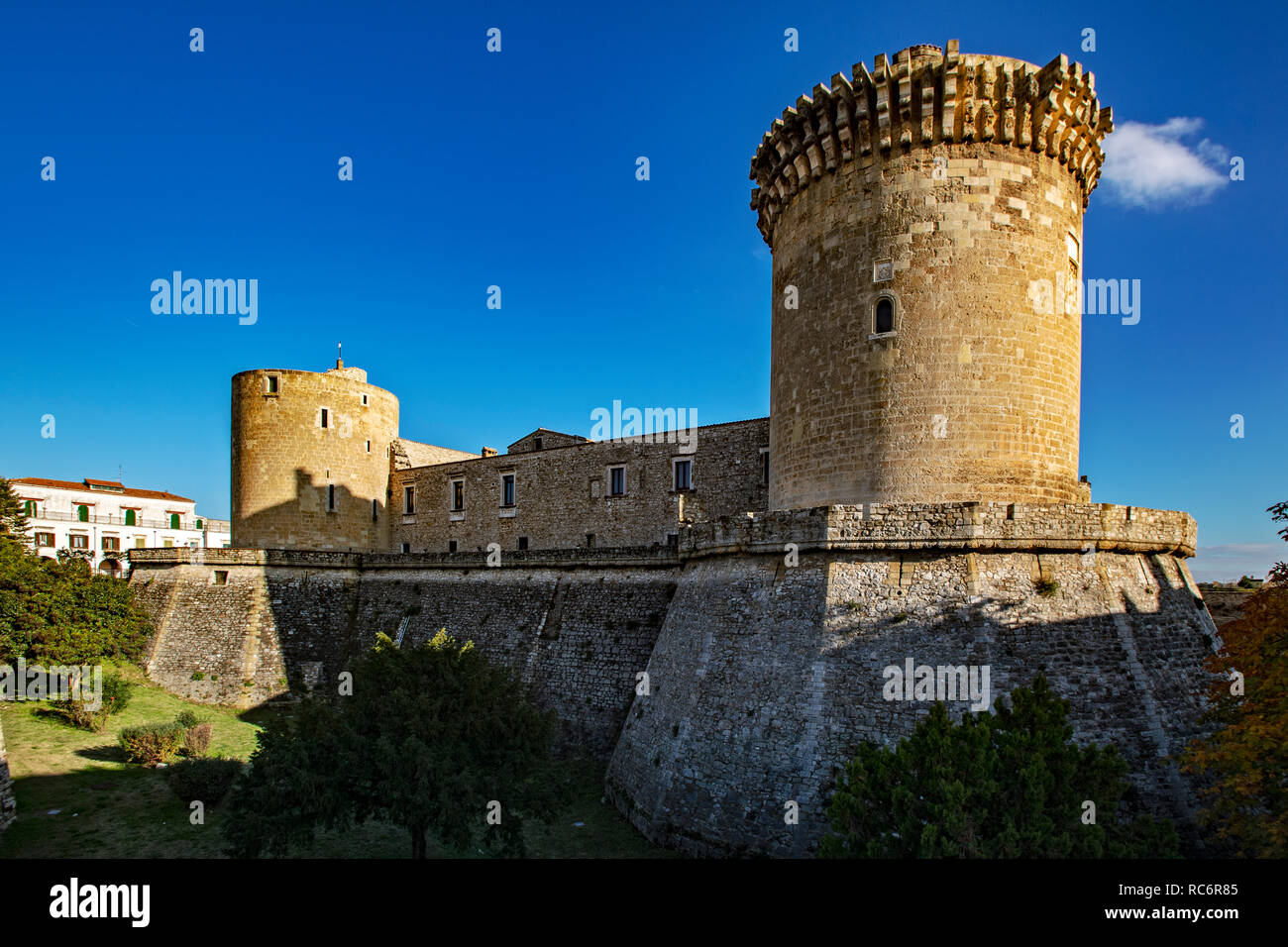 Italy Basilicata Venosa ducal castle of the Balzo Stock Photo - Alamy