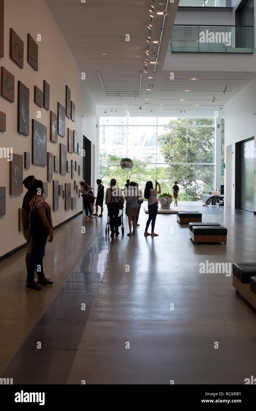 Gallery of Modern Art, South Bank, Brisbane, Queensland, Australia Stock Photo - Alamy
