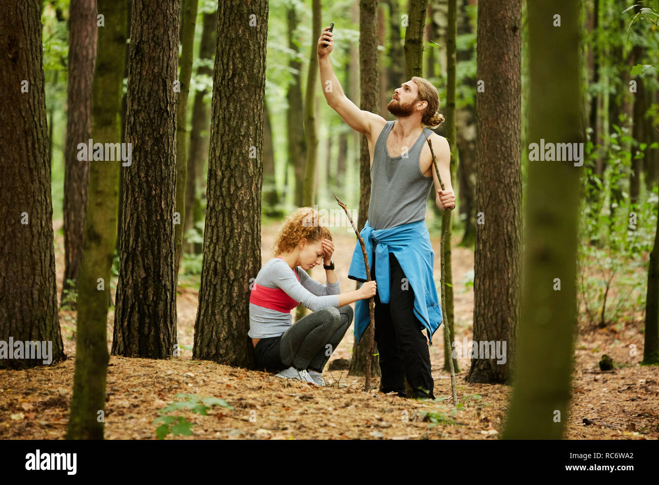 Couple in trouble Stock Photo - Alamy