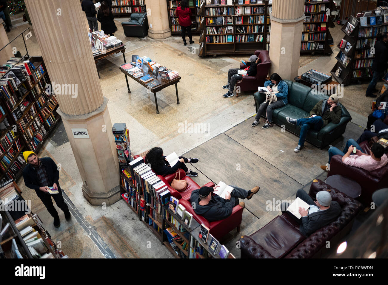 The Last Bookstore, is an independently owned bookstore in Los Angeles ...