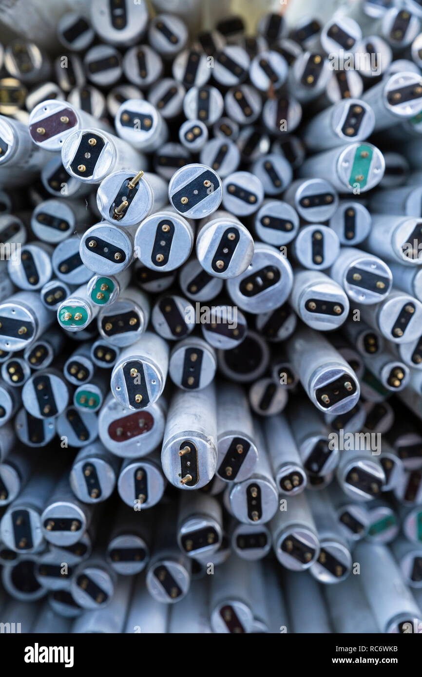 Recycle fluorescent tubes hi-res stock photography and images - Alamy
