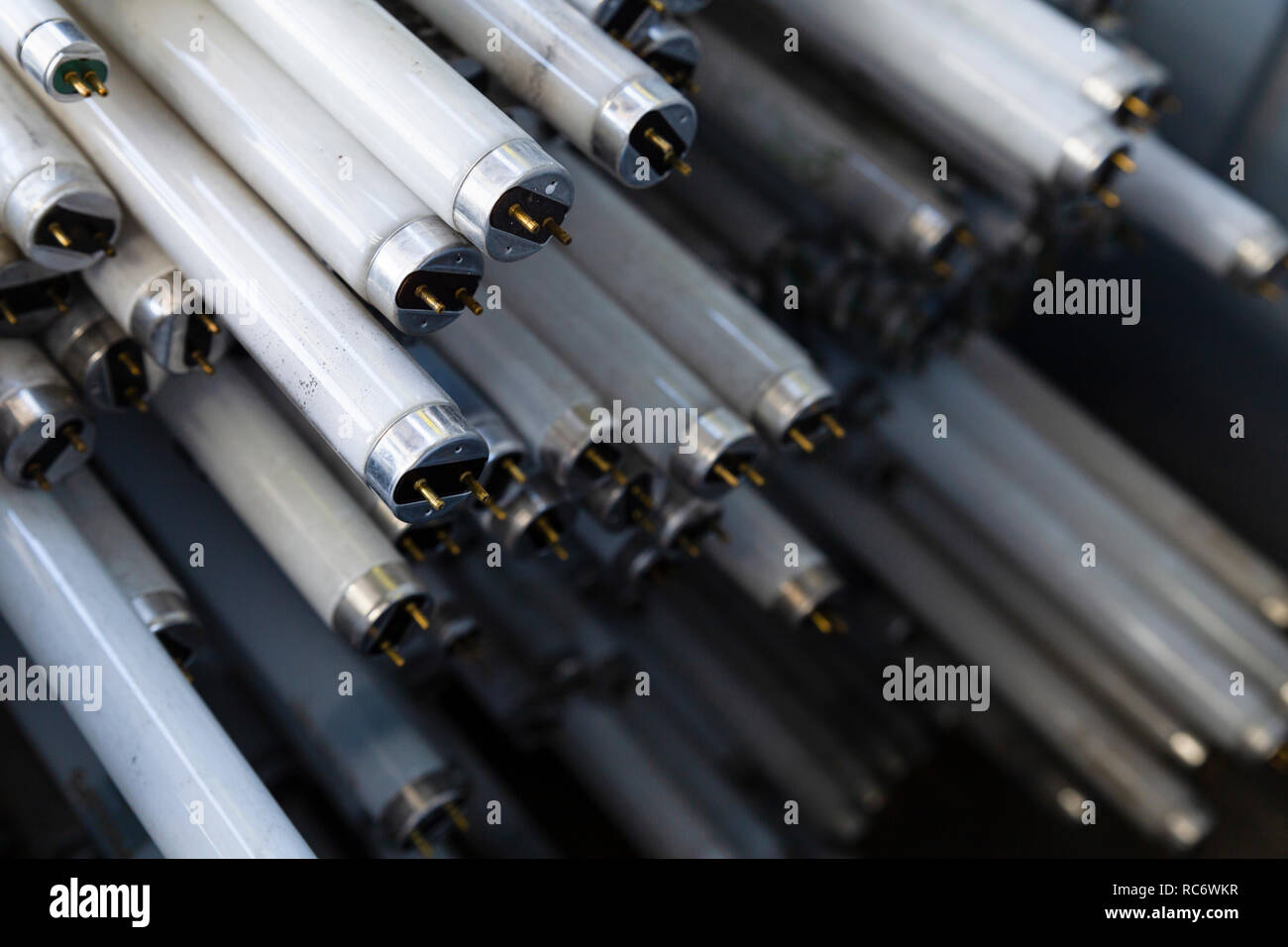 Recycle fluorescent tubes hi-res stock photography and images - Alamy