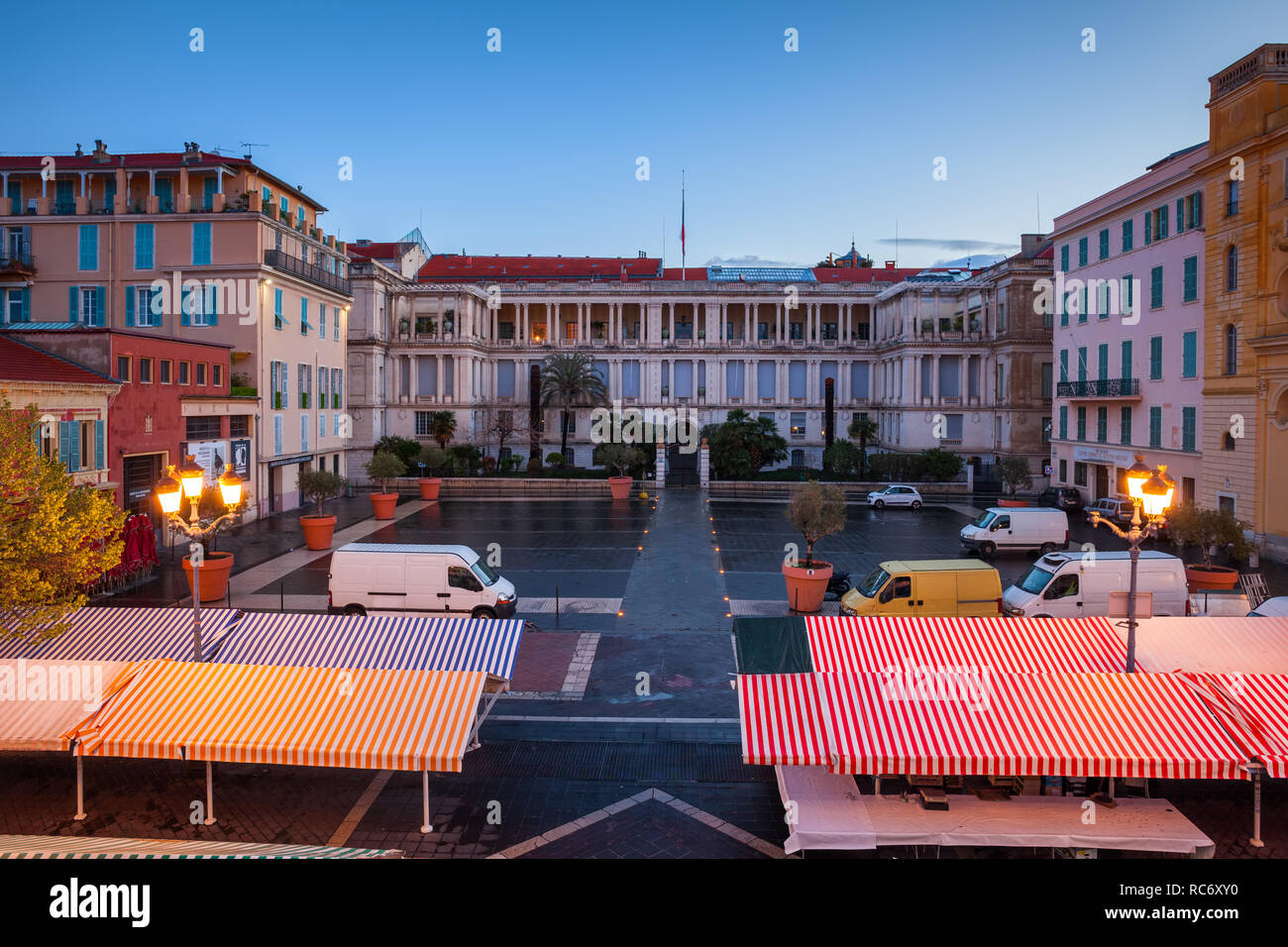 France, city of Nice, Prefecture Palace of Nice (Palais de la ...