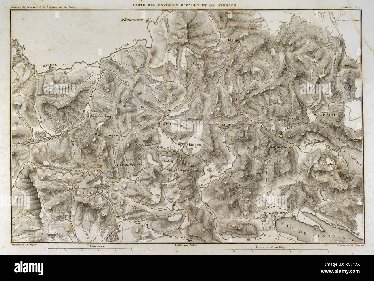 Map of germany 19th century hi-res stock photography and images - Alamy