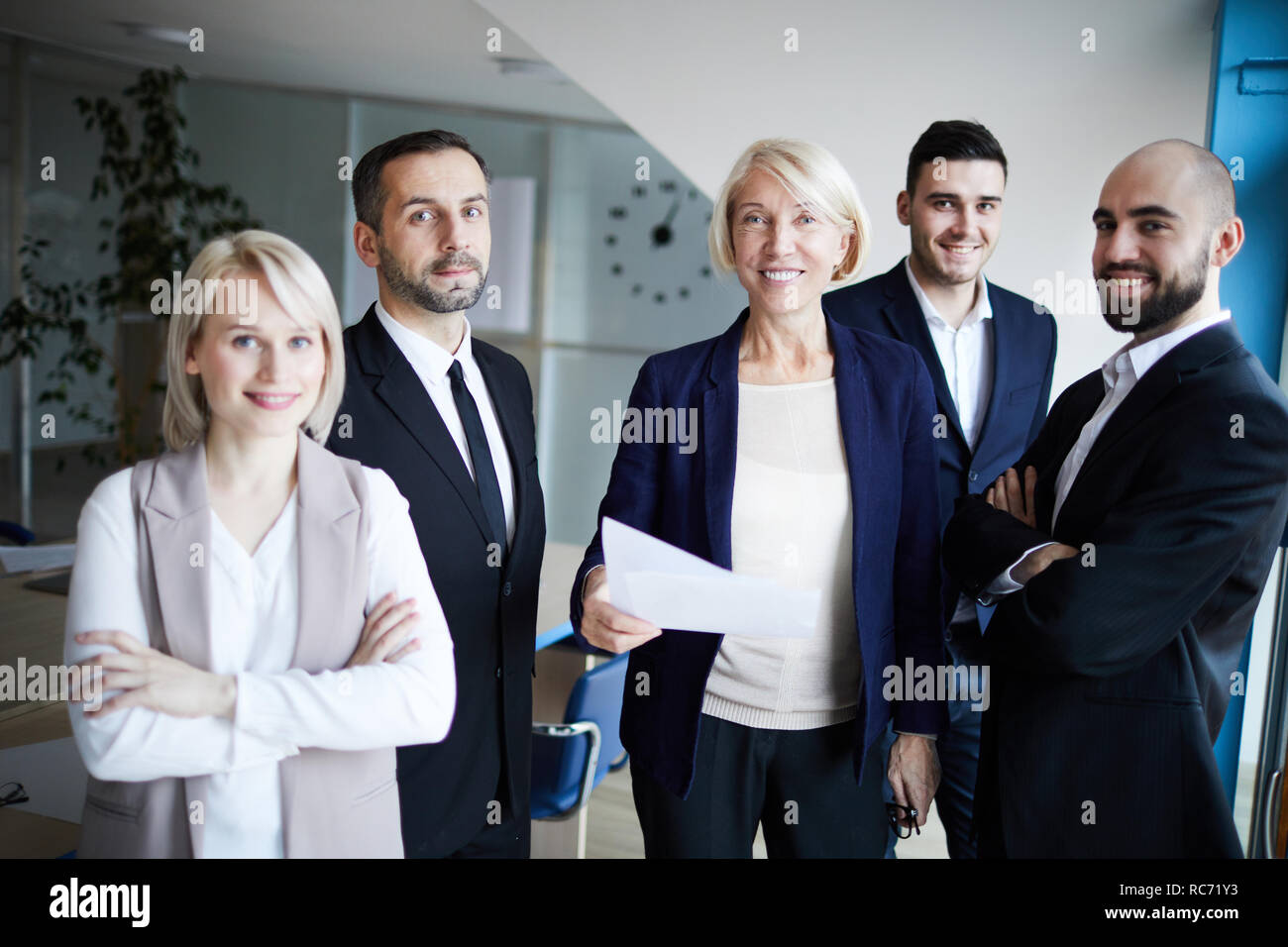 Conference man woman hi-res stock photography and images - Alamy