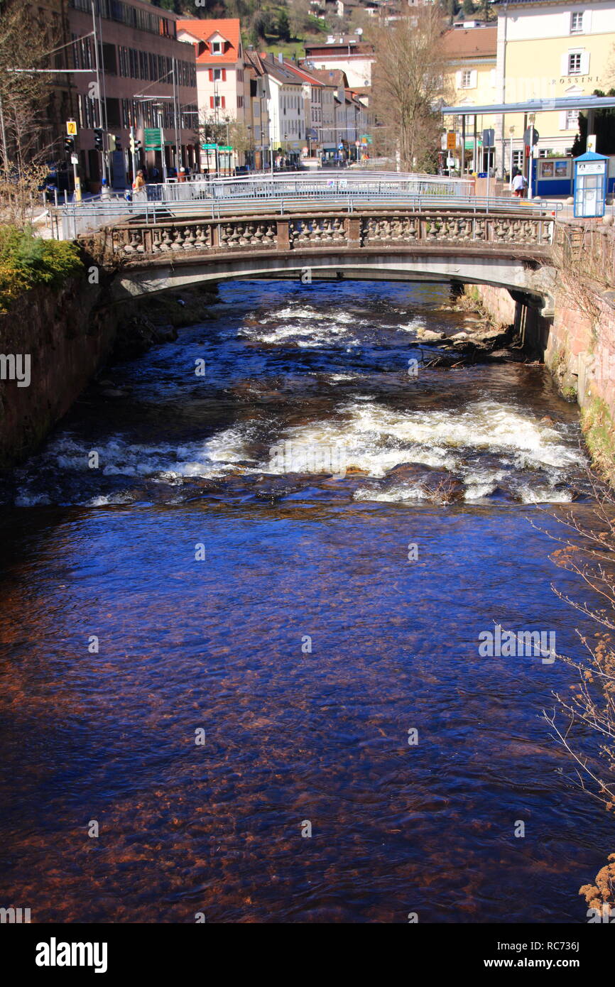 Bad wildbad bridge hi-res stock photography and images - Alamy