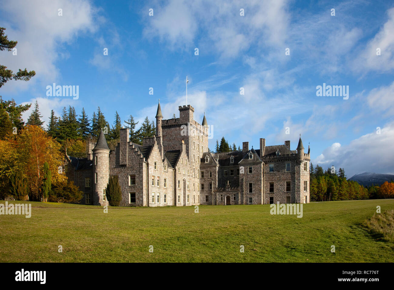 Invercauld Scottish Castle, a country house estate situated in Royal ...