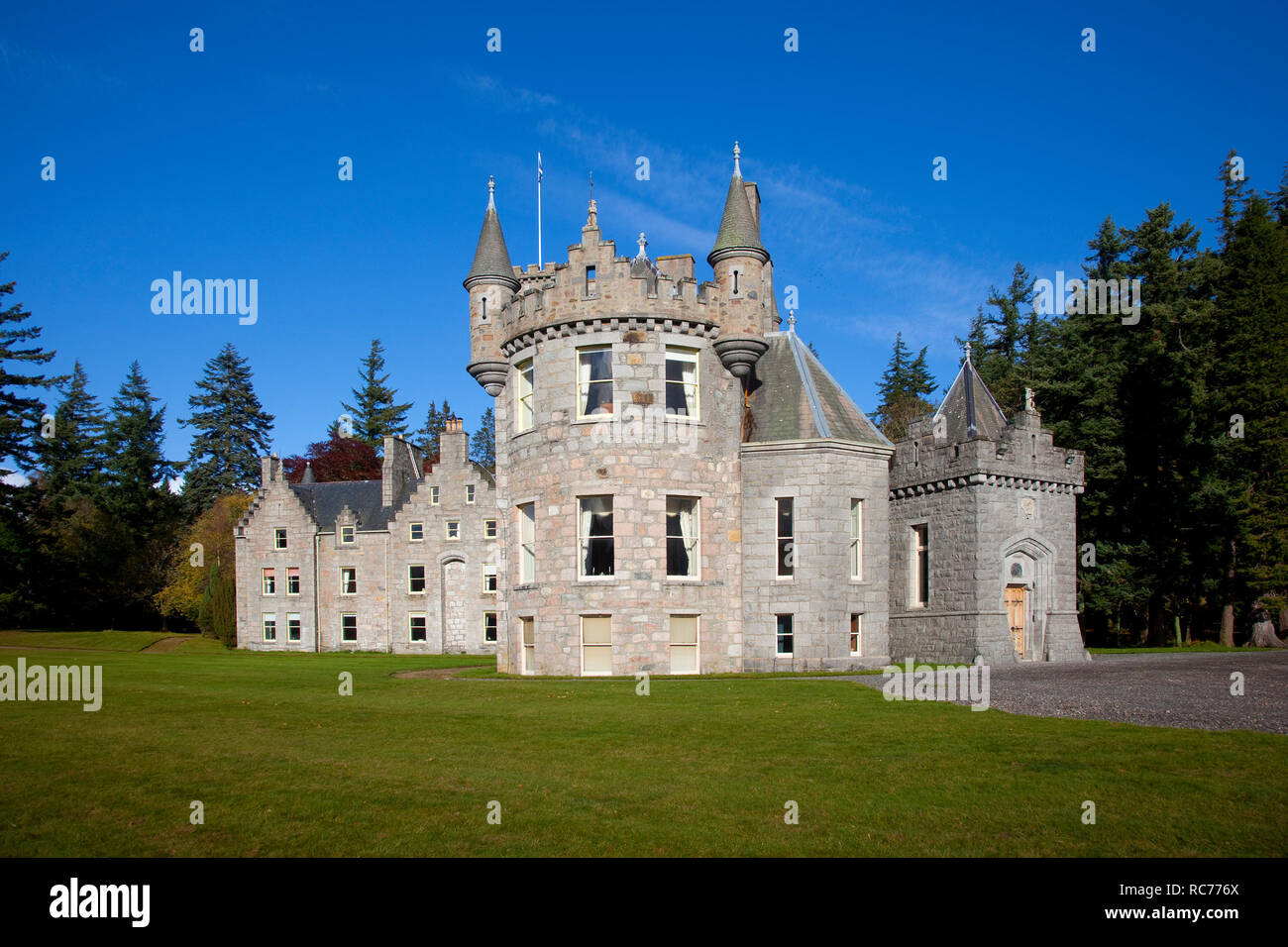 Invercauld Scottish Castle, a country house estate situated in Royal ...