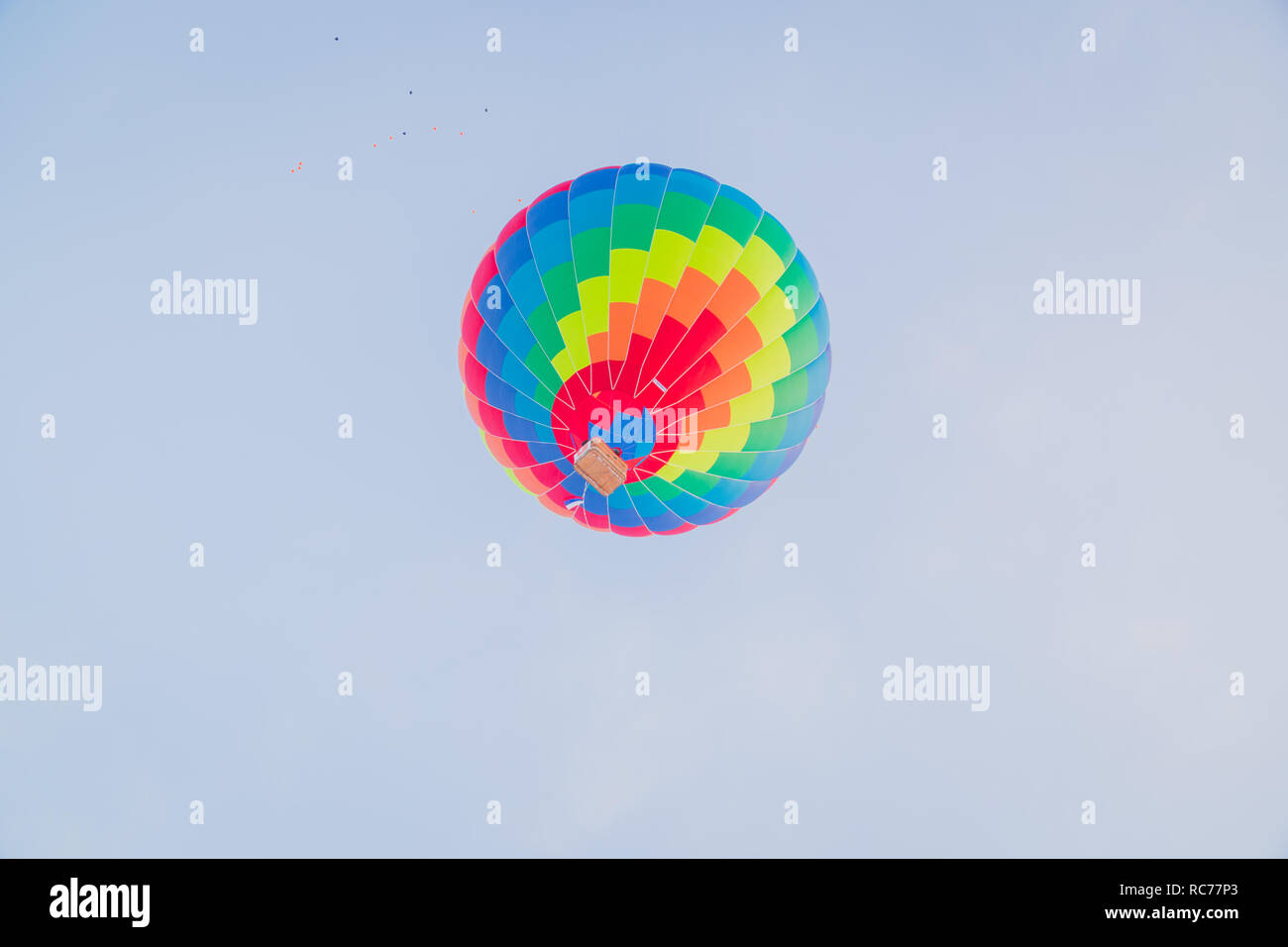 Hot Air Balloon Inflation Fan High Resolution Stock Photography and ...