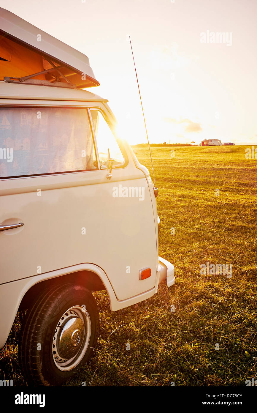 White camper van hi-res stock photography and images - Alamy
