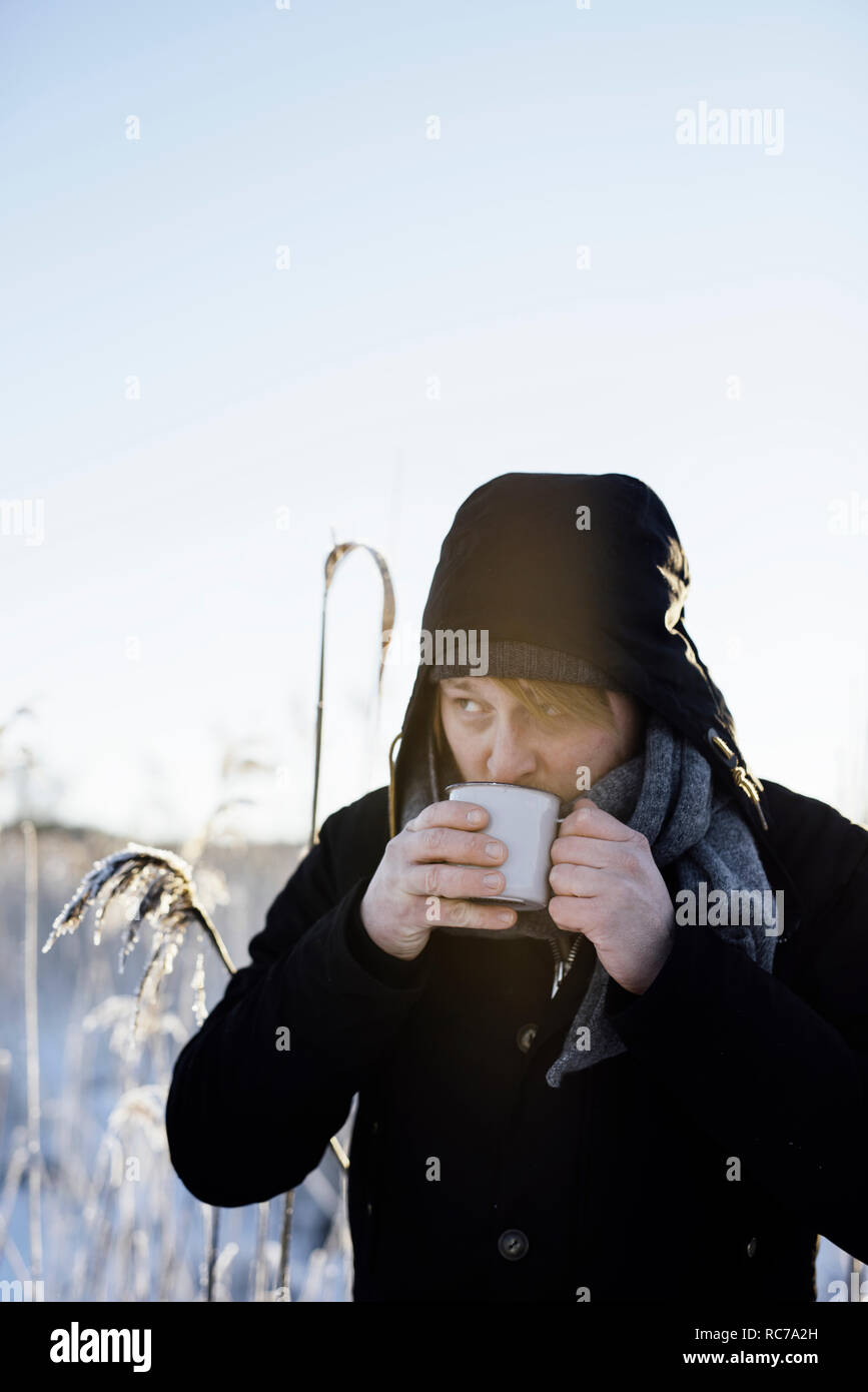 Cup man hi-res stock photography and images - Alamy