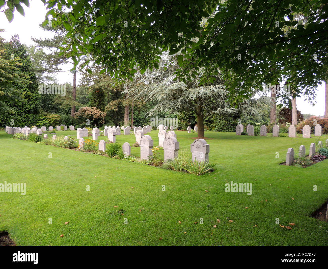 Mons, Belgium. Saint Symphorien Military Cemetery, a First World War ...