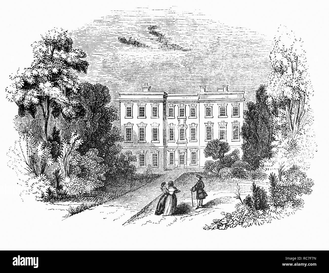 1720 house Cut Out Stock Images & Pictures - Alamy