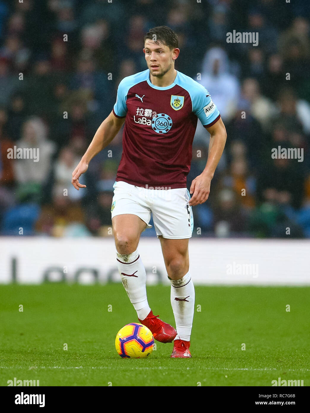 Burnley's James Tarkowski Stock Photo - Alamy