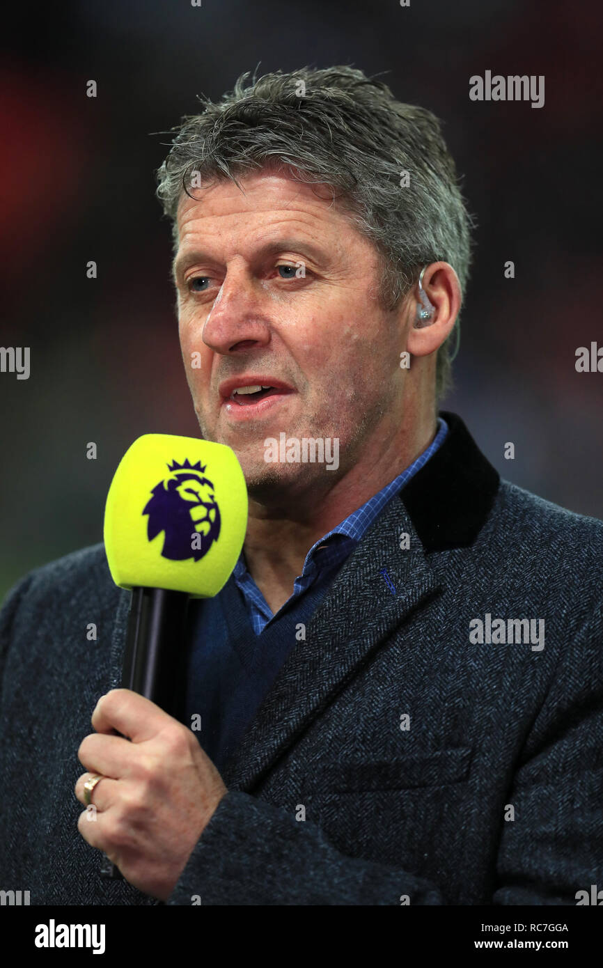 BT Sport presenter Andy Townsend Stock Photo - Alamy