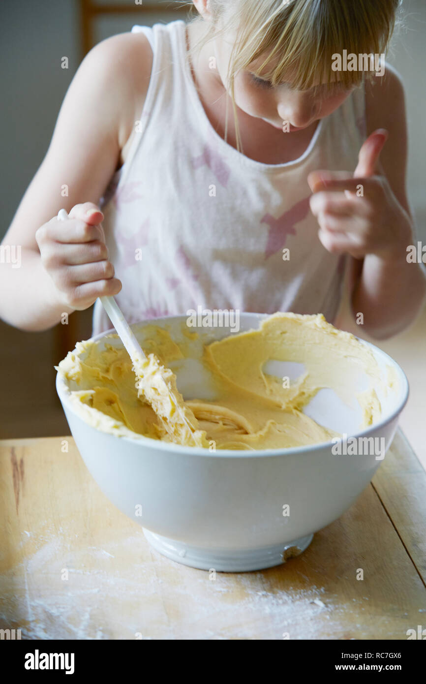 Stirring dough hi-res stock photography and images - Alamy