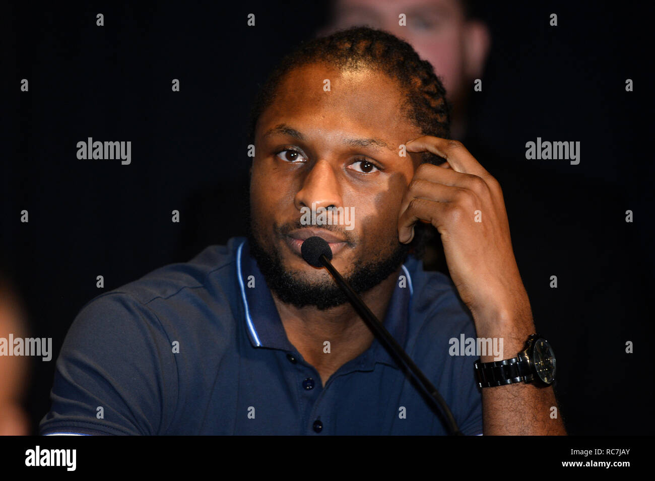 Craig Richards during the press conference at Glaziers Hall, London ...