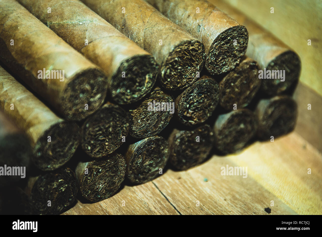 Long filler cigars hi-res stock photography and images - Alamy