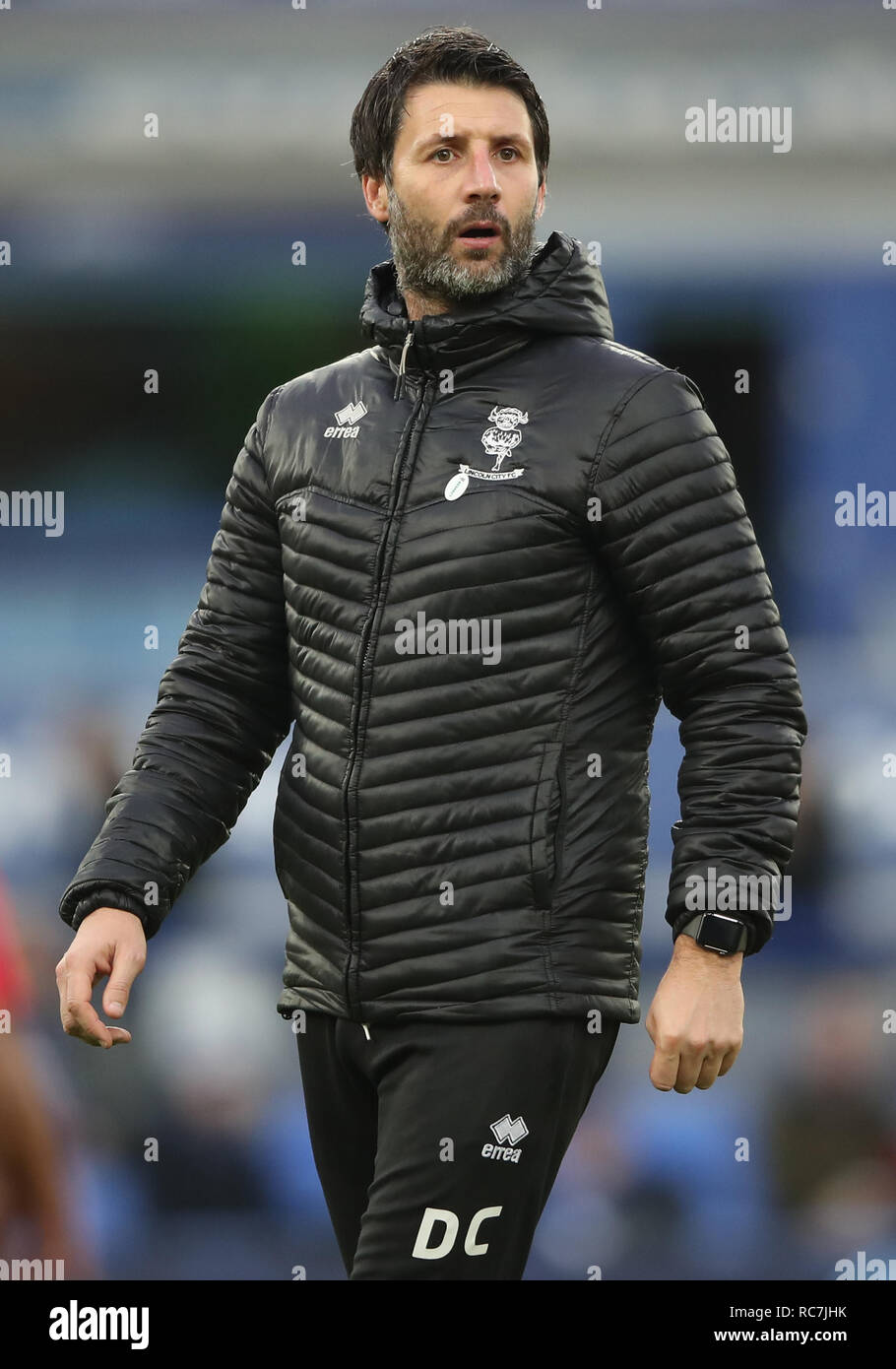 Lincoln City Manager Danny Cowley Stock Photo - Alamy