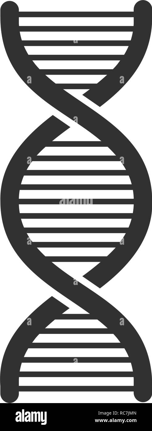 DNA icon vector. Modern simple flat dna sign isolated. Business ...