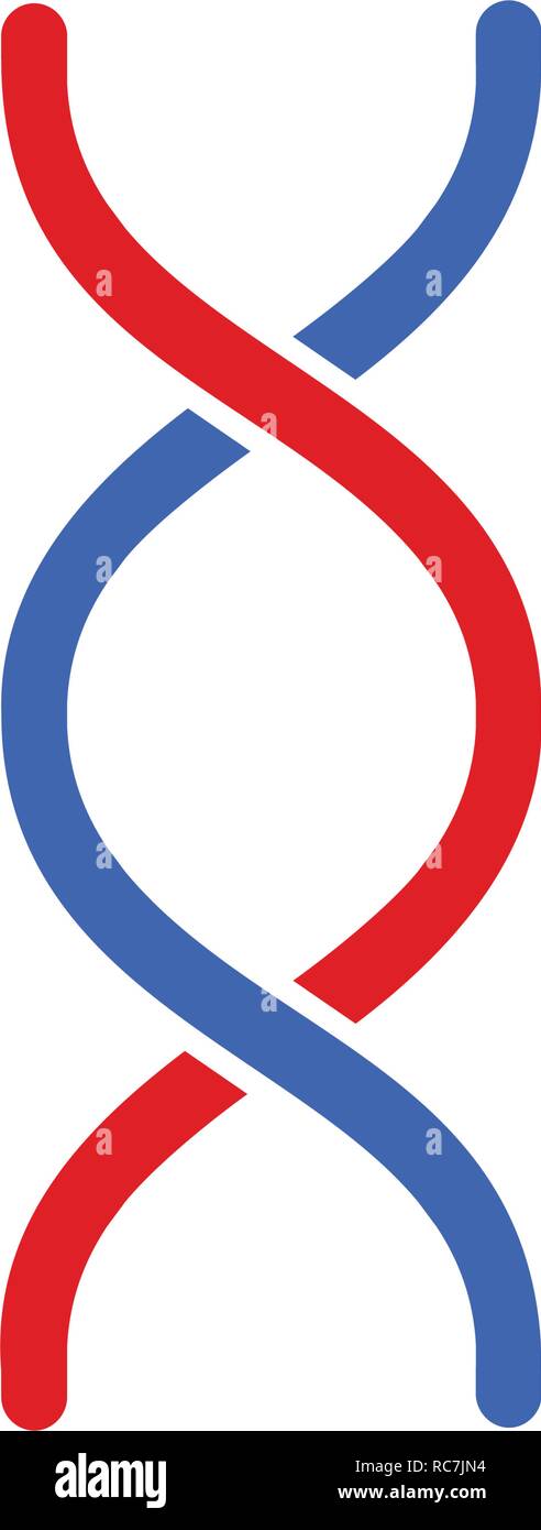 DNA icon vector. Modern simple flat dna sign isolated. Business ...