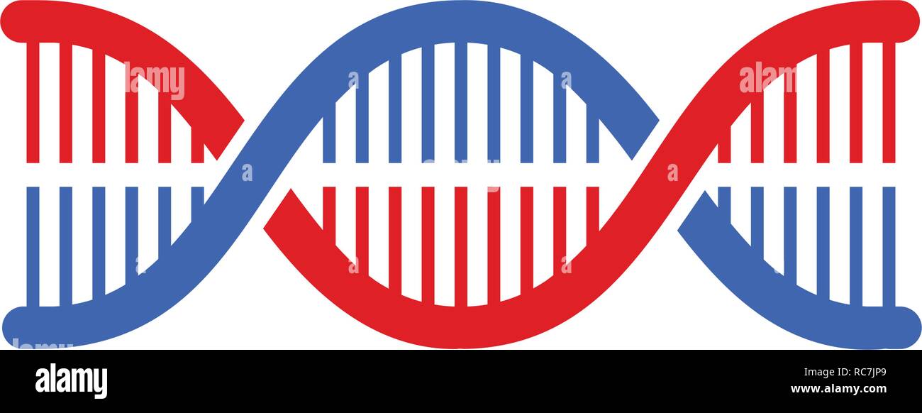 DNA icon vector. Modern simple flat dna sign isolated. Business ...