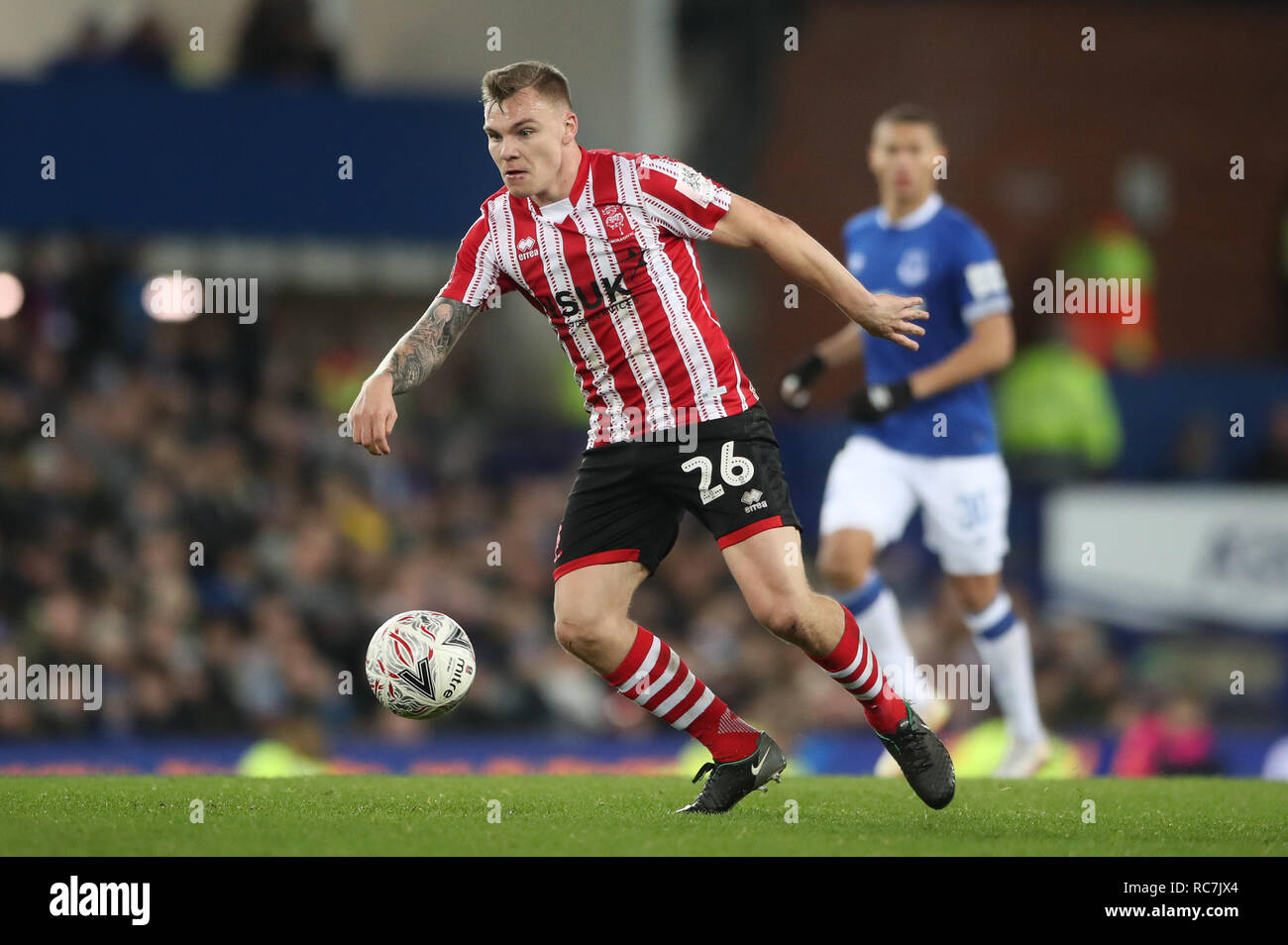 Lincoln City's Harry Anderson Stock Photo - Alamy