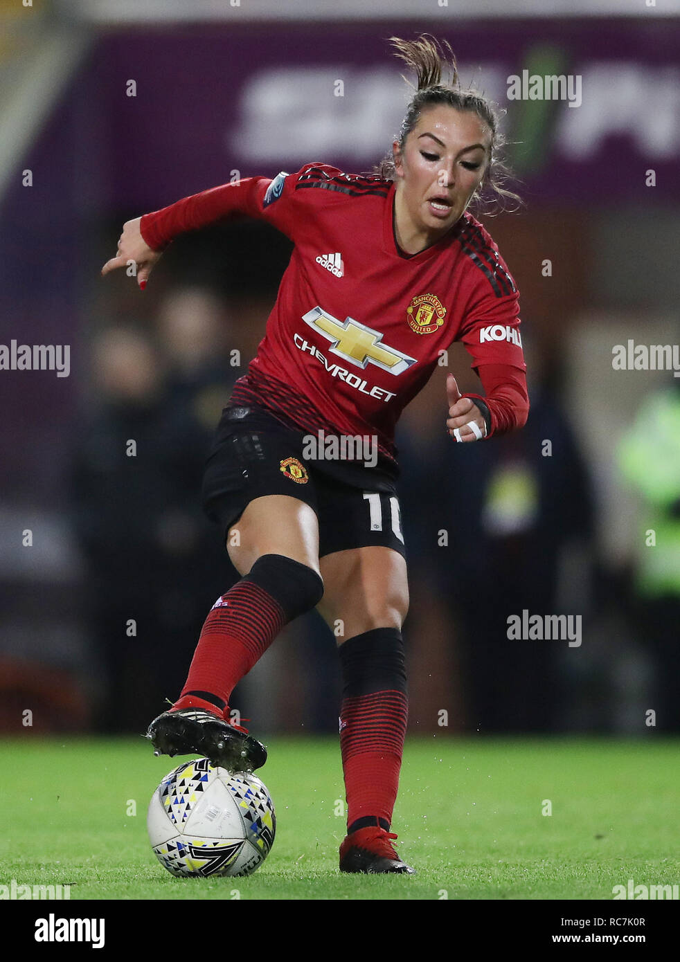 Manchester United's Katie Zelem Stock Photo - Alamy