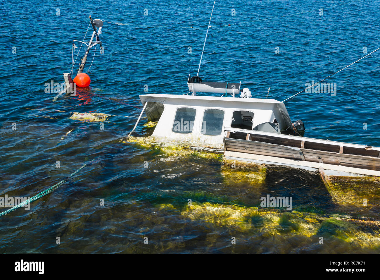 Trawler wreck hi-res stock photography and images - Alamy