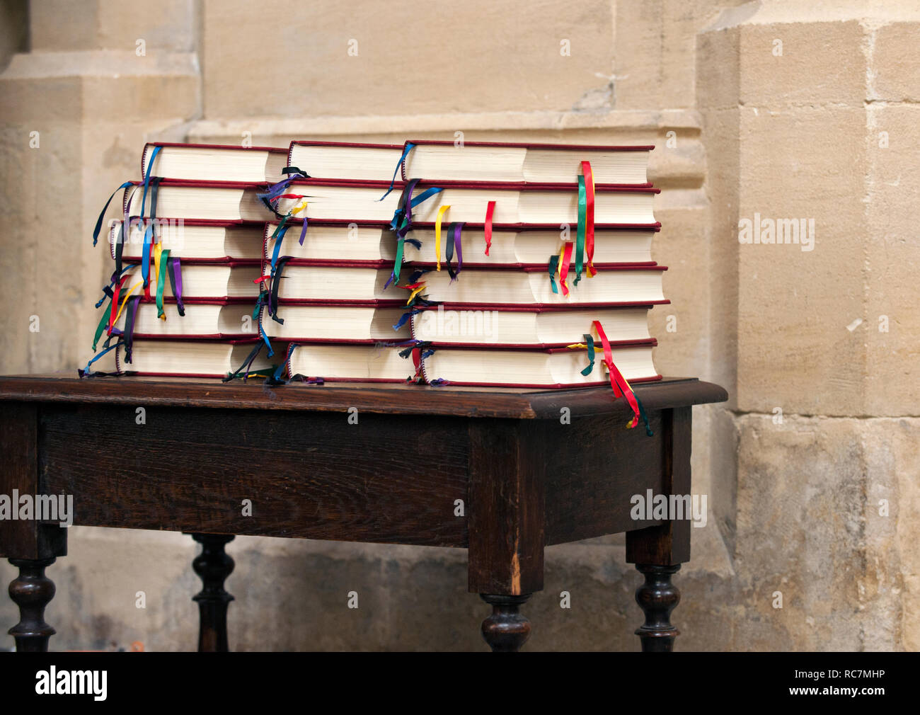 Pile of bibles hi-res stock photography and images - Alamy