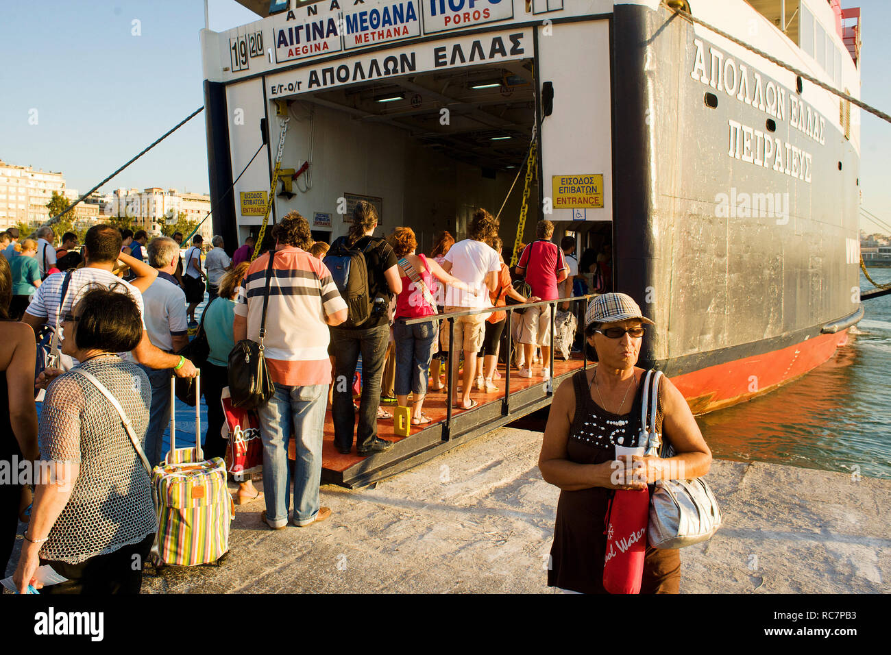 Harbor piraeus hi-res stock photography and images - Alamy