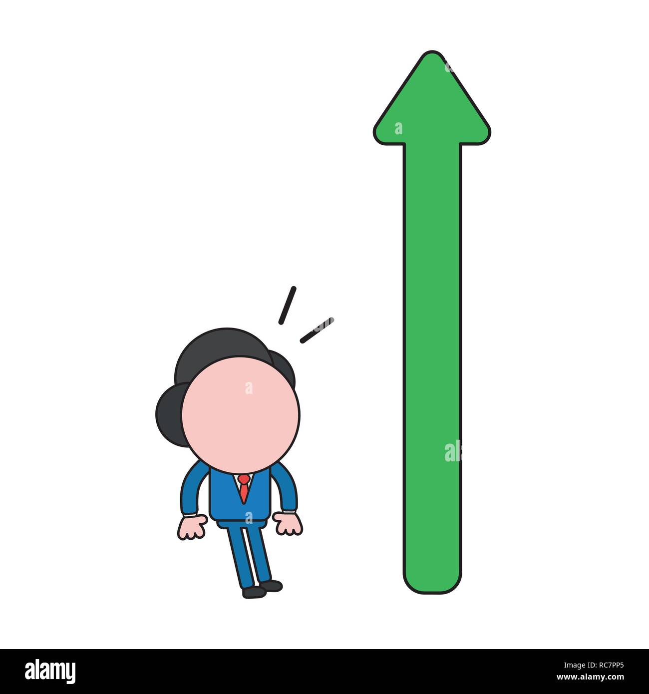 Looking up information Stock Vector Images - Alamy