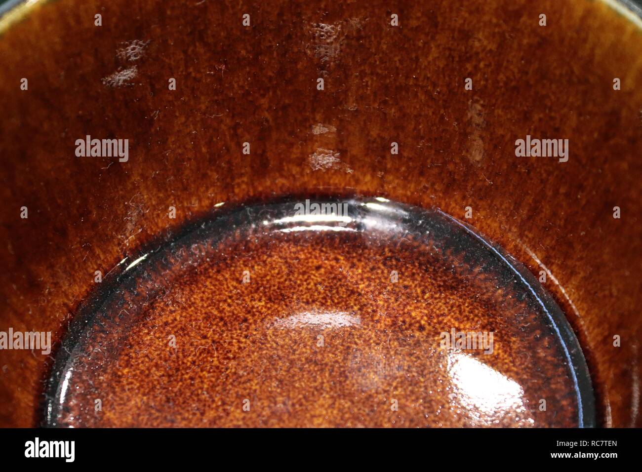 Inside view of a marble bowl Stock Photo - Alamy