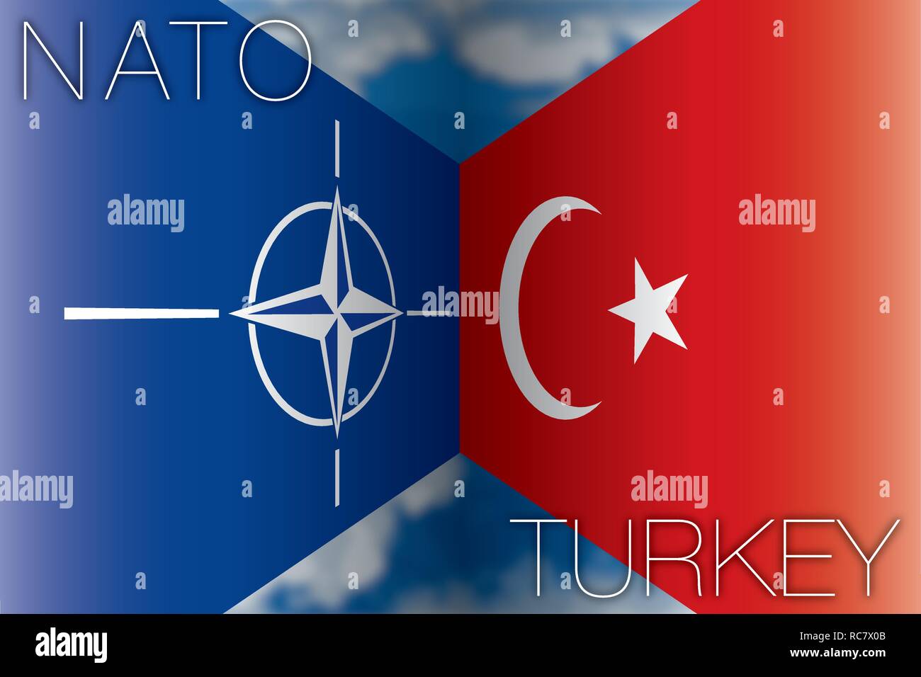 Nato vs turkey Stock Vector Images - Alamy