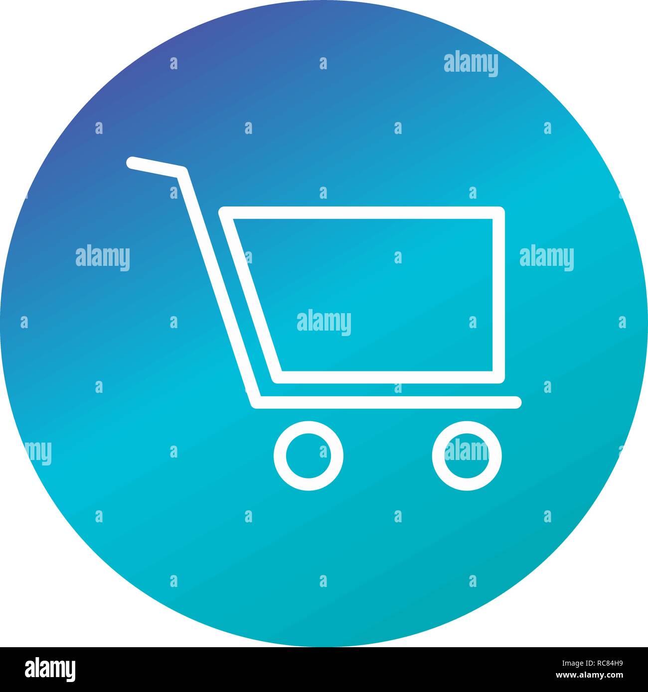 Vector Cart Icon Stock Vector Image & Art - Alamy