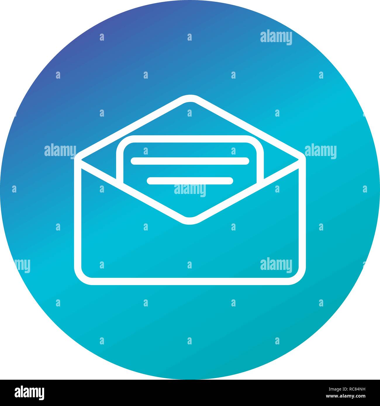 Vector Email Icon Stock Vector Image & Art - Alamy