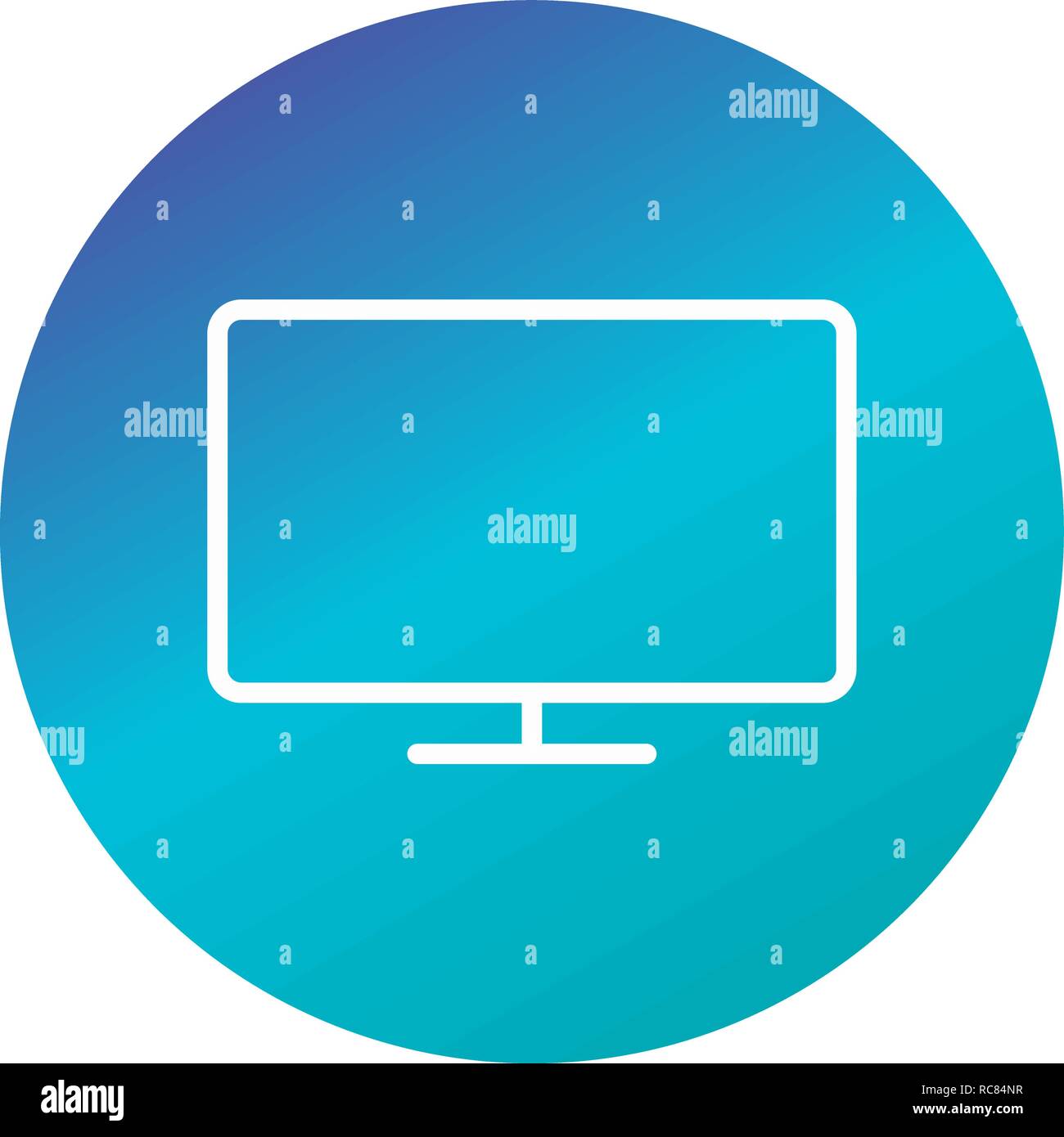 Vector LCD Icon Stock Vector Image & Art - Alamy
