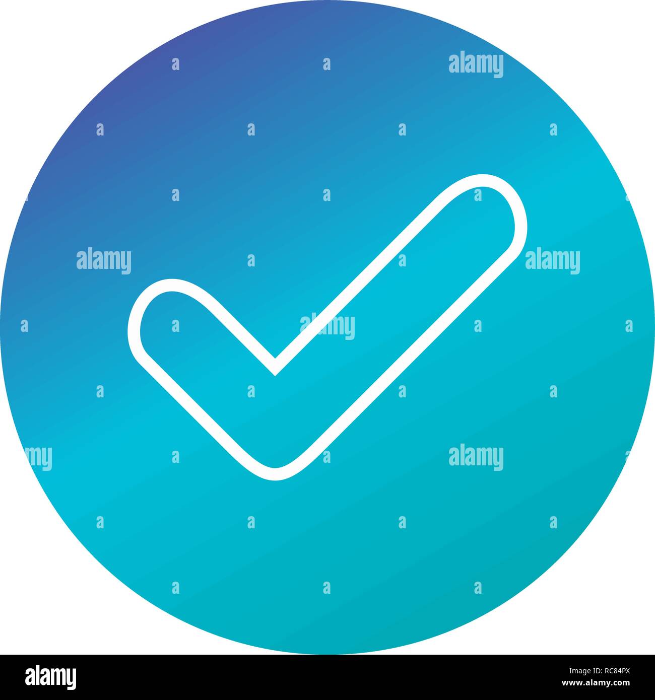 Vector Valid Icon Stock Vector Image & Art - Alamy