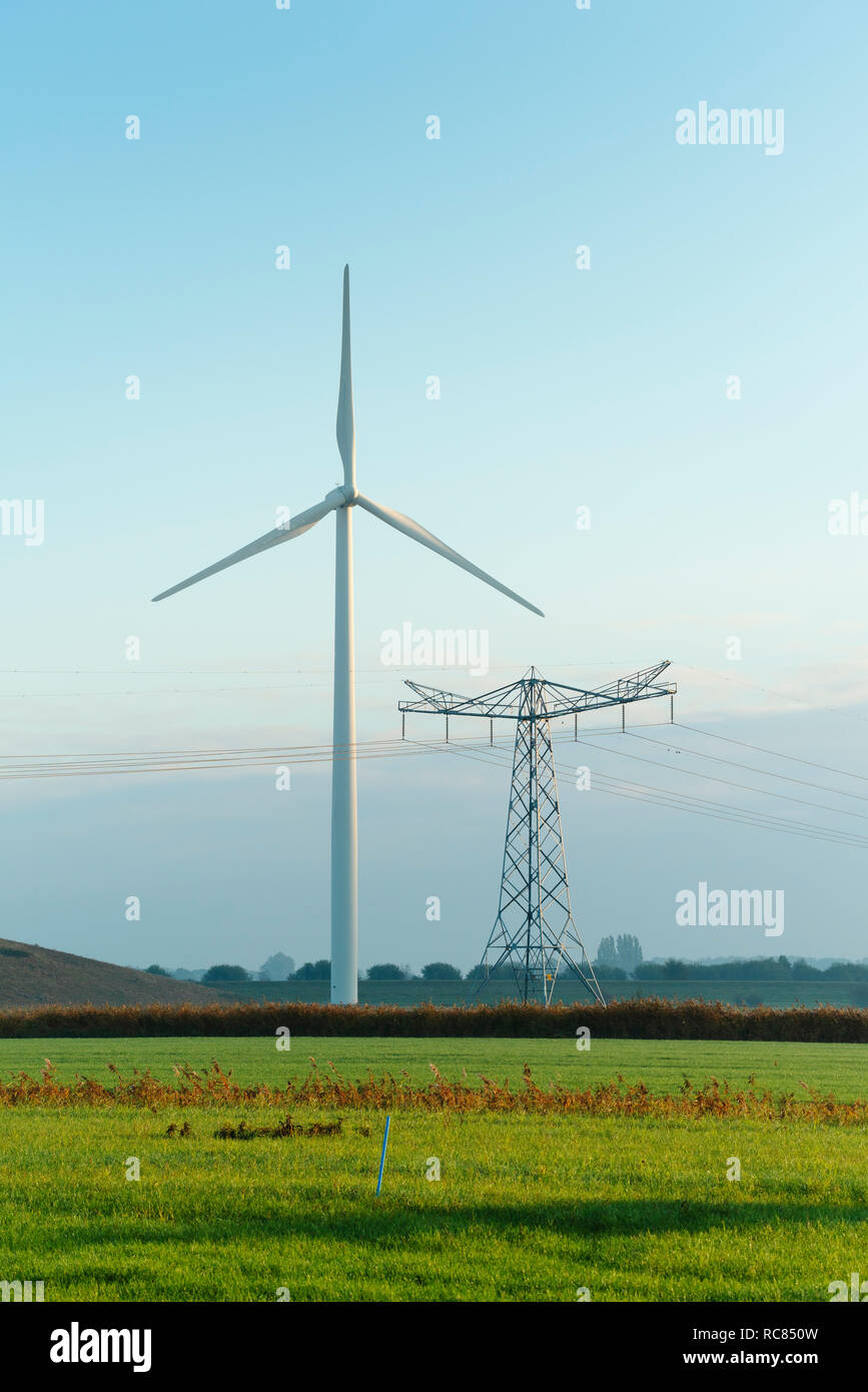 Pylon in landscape hi-res stock photography and images - Alamy
