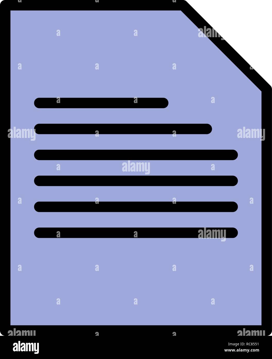 Isolated document file mobile Stock Vector Images - Alamy