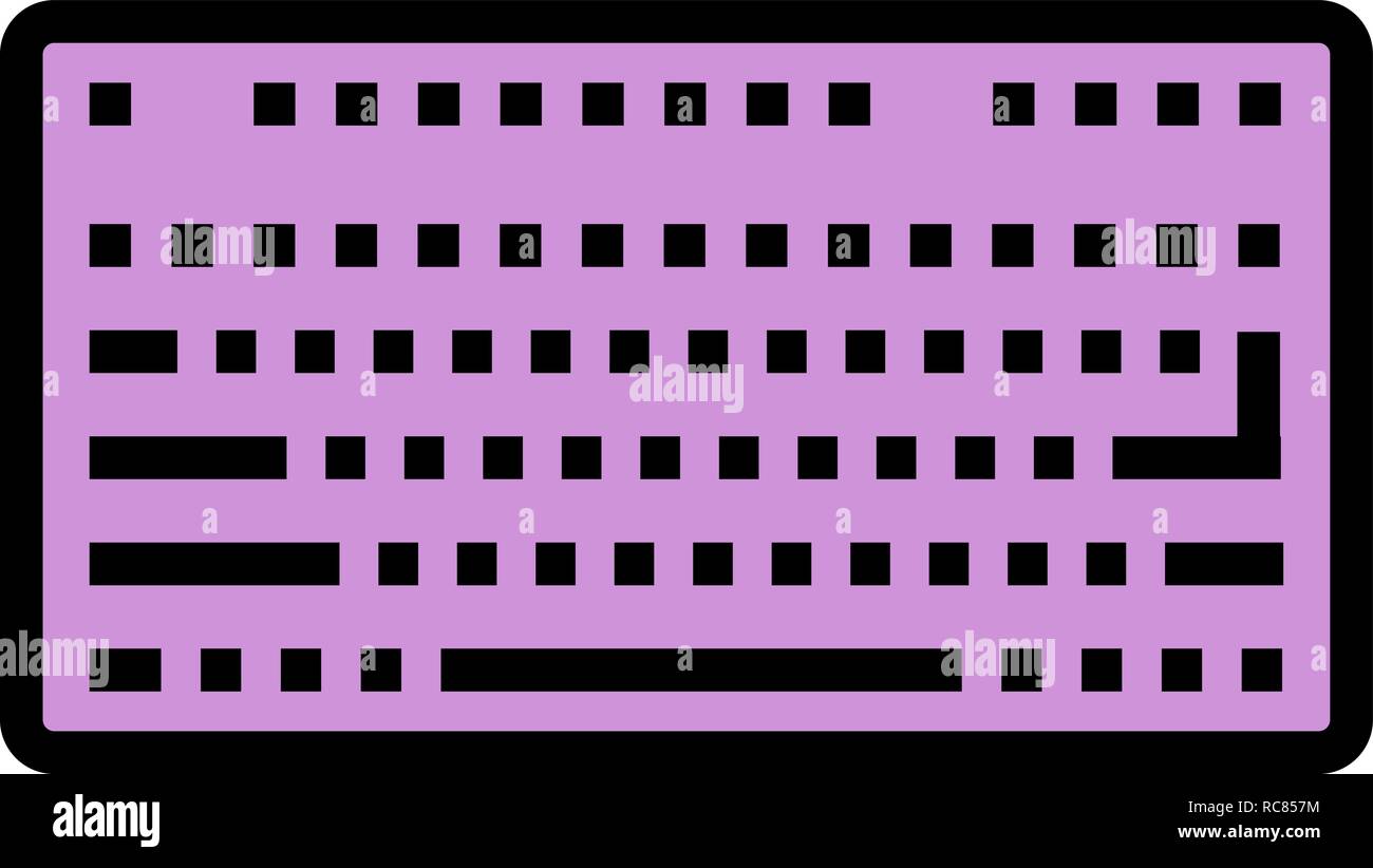 Vector Keyboard Icon Stock Vector Image & Art - Alamy