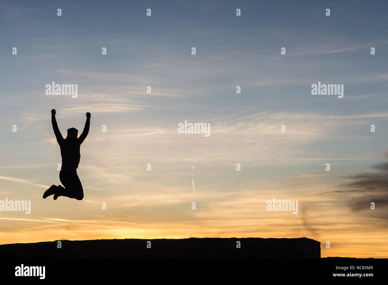 Person from high in the air hi-res stock photography and images - Alamy