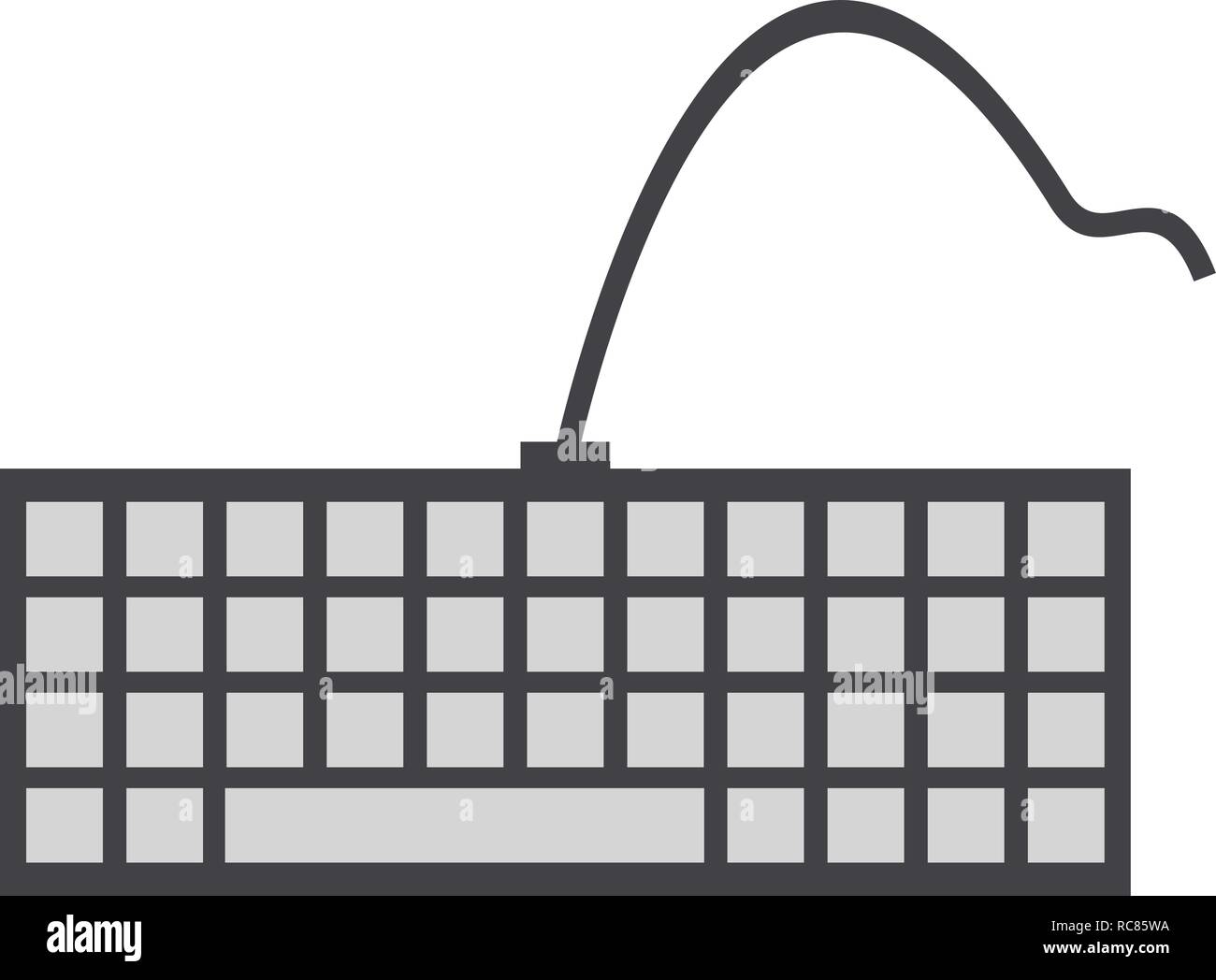 Vector Keyboard Icon Stock Vector Image & Art - Alamy