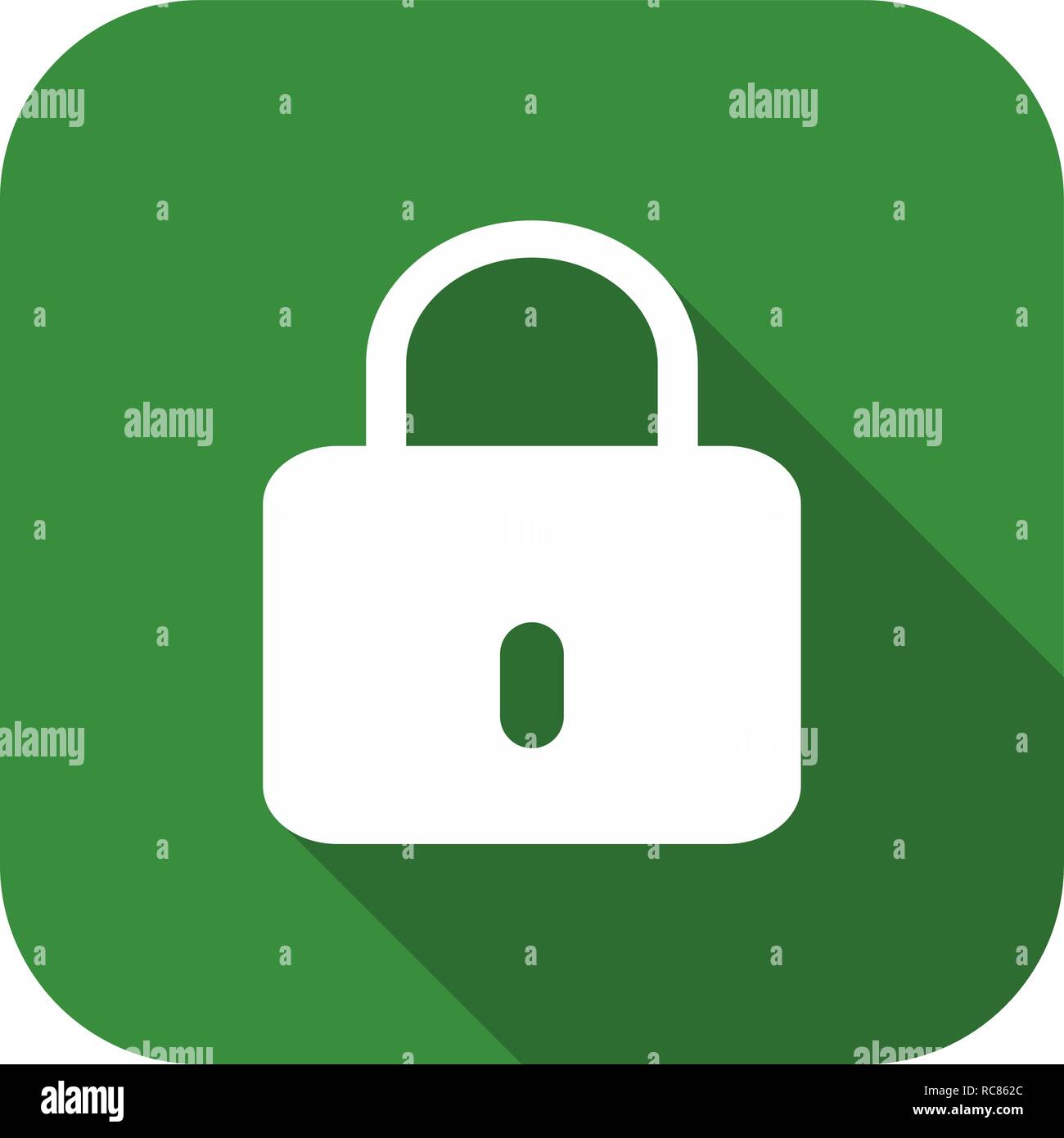 Vector Lock Icon Stock Vector Image & Art - Alamy