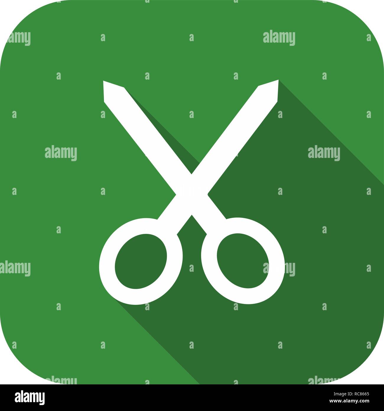 Vector Cut Icon Stock Vector Image & Art - Alamy